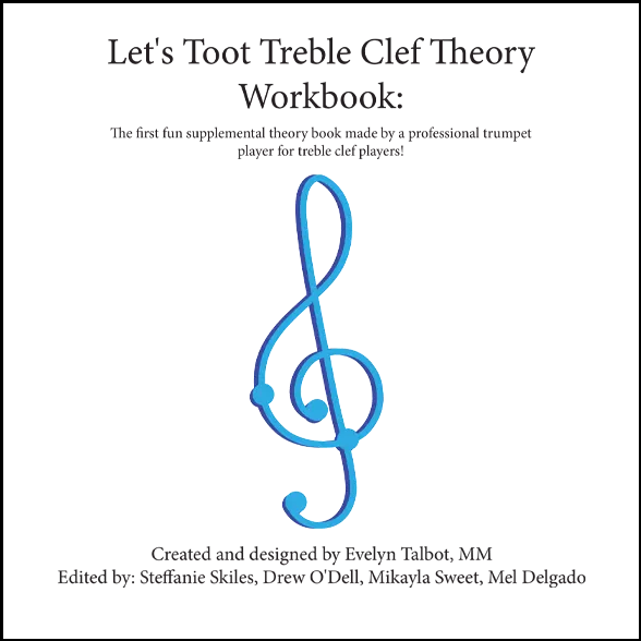 Treble Clef Theory Workbook 1 Lets Toot By Evelyn Talbot